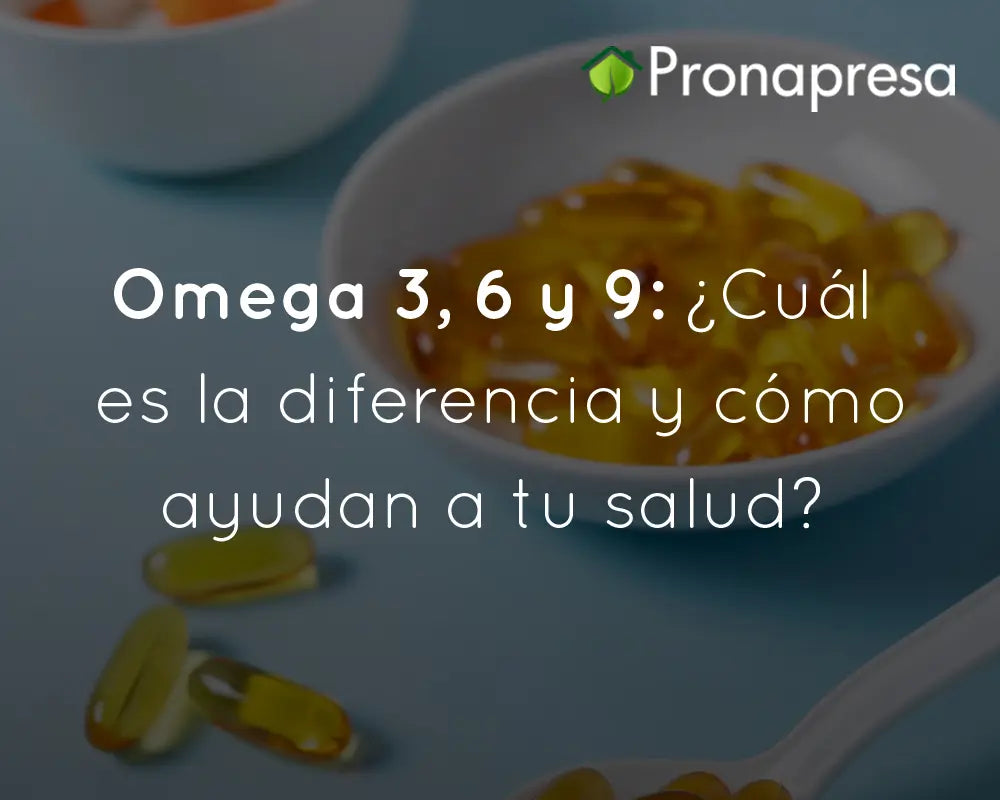 Omega 3, 6 y 9: ¿Cuál es la diferencia y cómo ayudan a tu salud ...