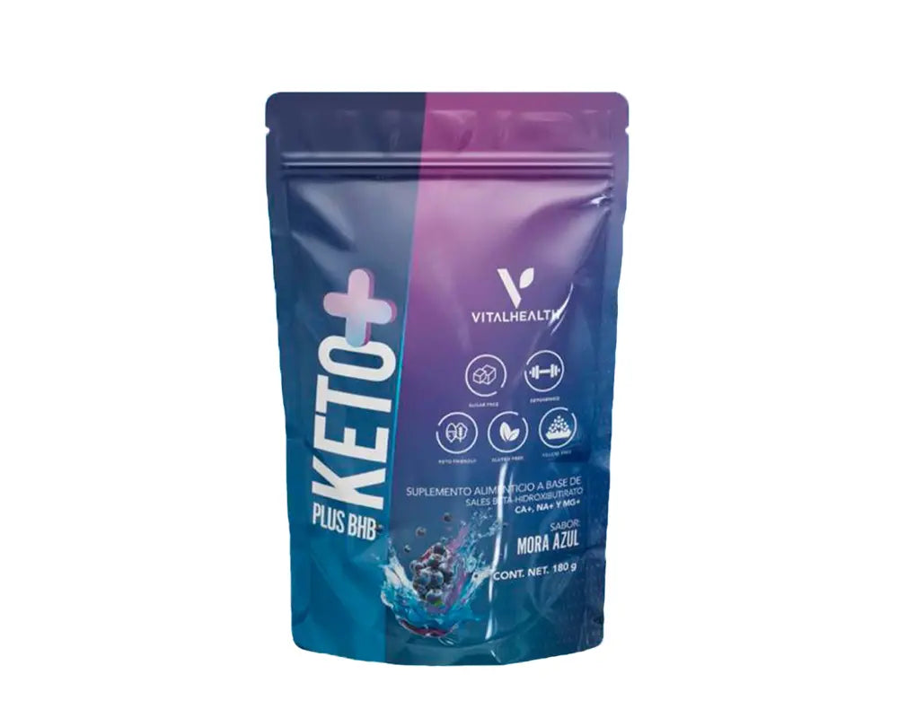 Keto Plus BHB VitalHealth | Suplemento para la Salud Metabólica ...