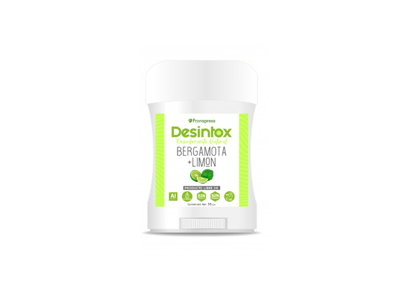 Desintox Desodorante Natural Premium | Para hombre, mujer y niños