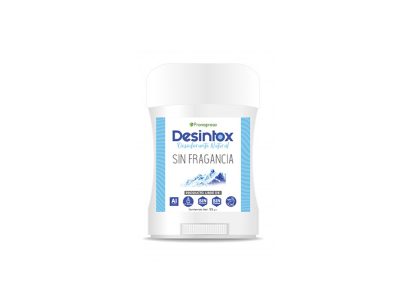 Desintox Desodorante Natural Premium | Para hombre, mujer y niños