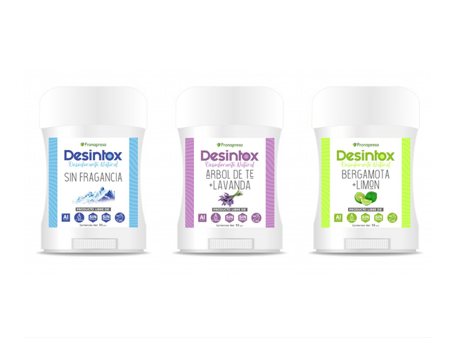 Desintox Desodorante Natural Premium | Para hombre, mujer y niños ...